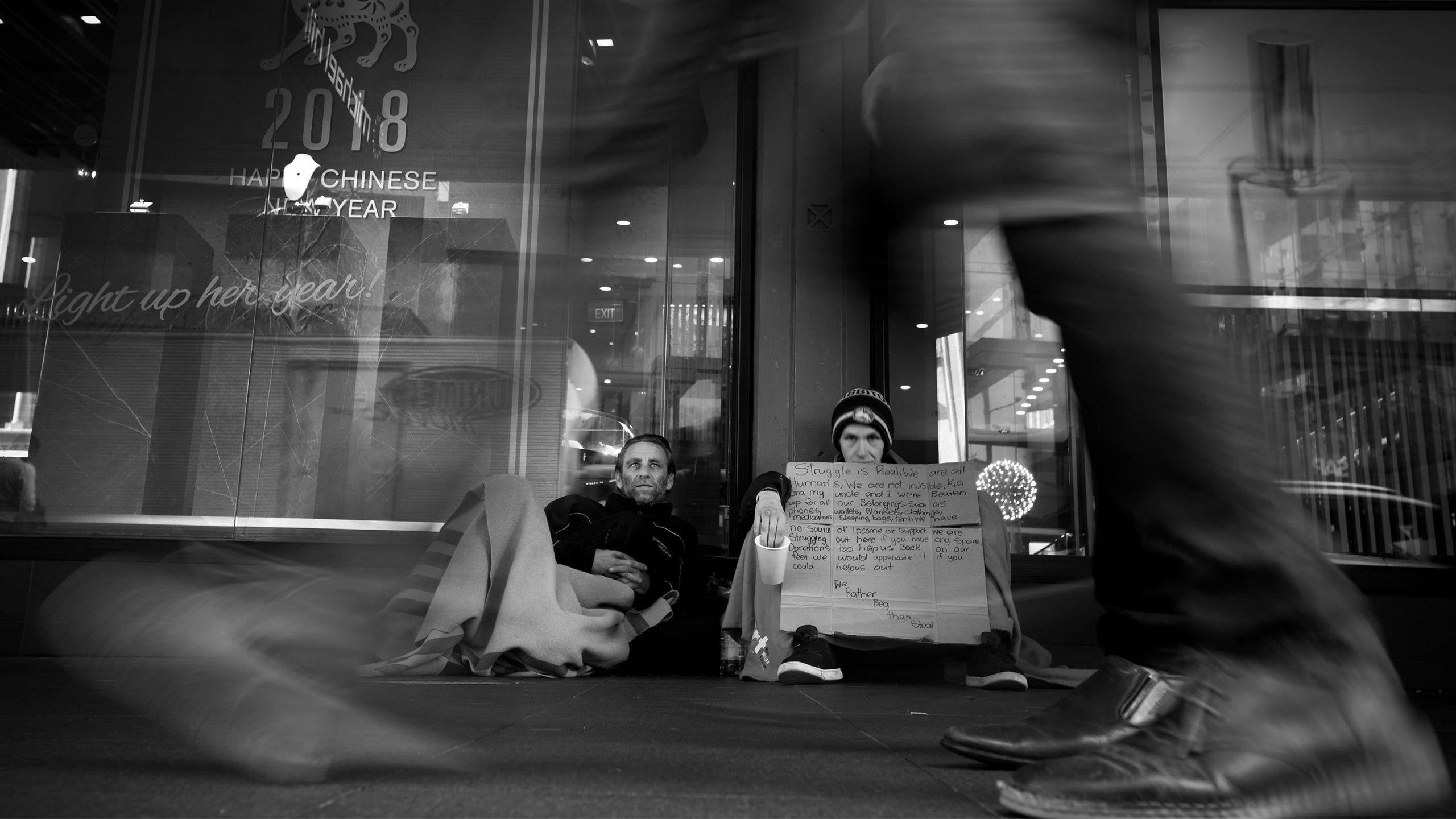 Homeless in Auckland