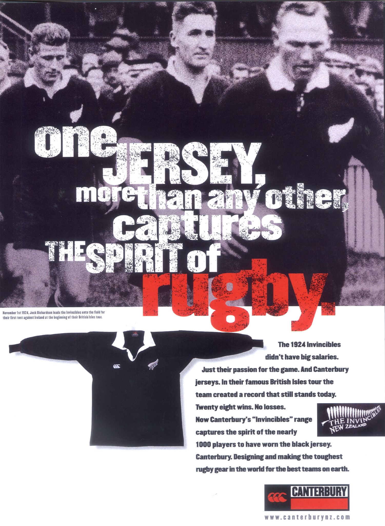 120 years of Canterbury New Zealand.