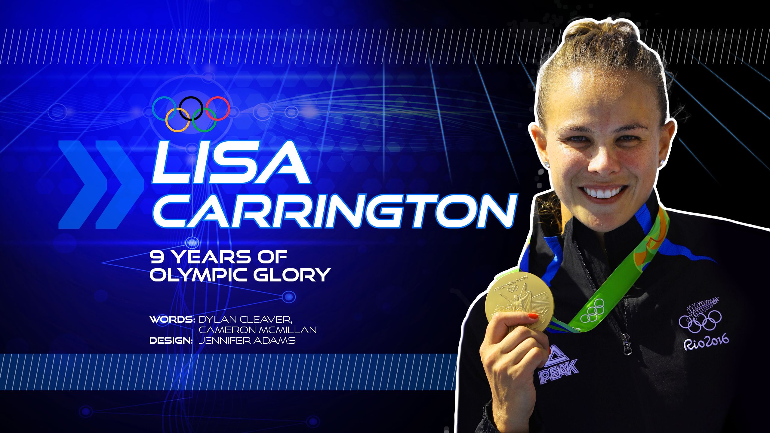LISA CARRINGTON: 9 years of Olympic glory