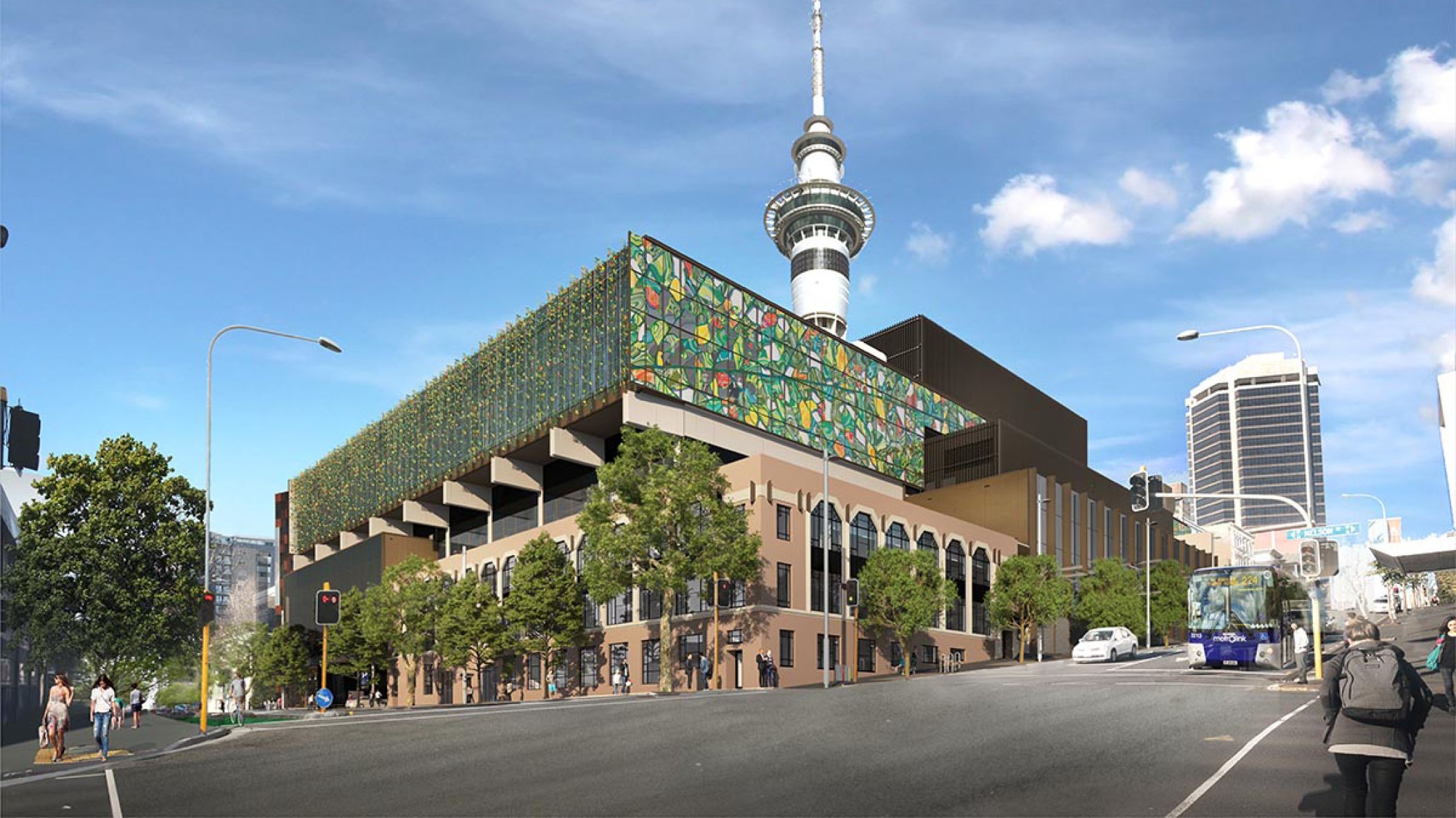 New Zealand International Convention Centre fire