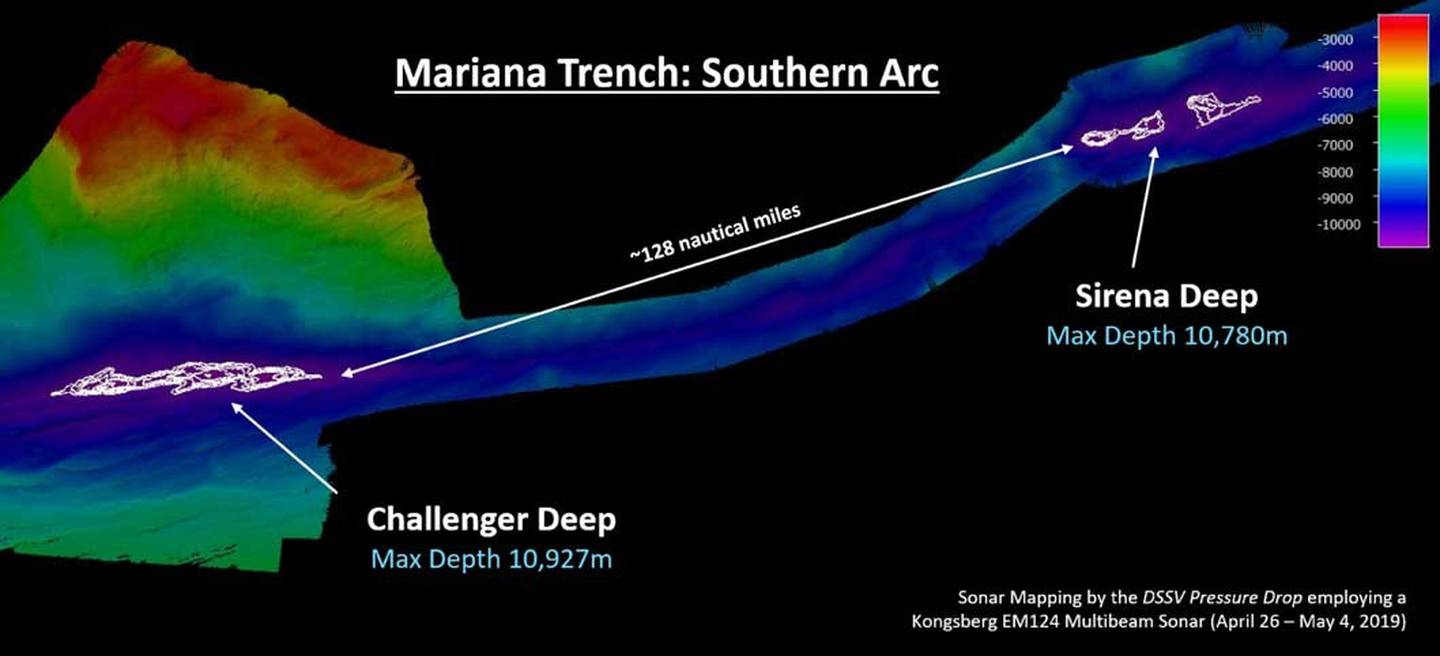 Submarine sets dive record in Mariana trench, finds new life and old ...