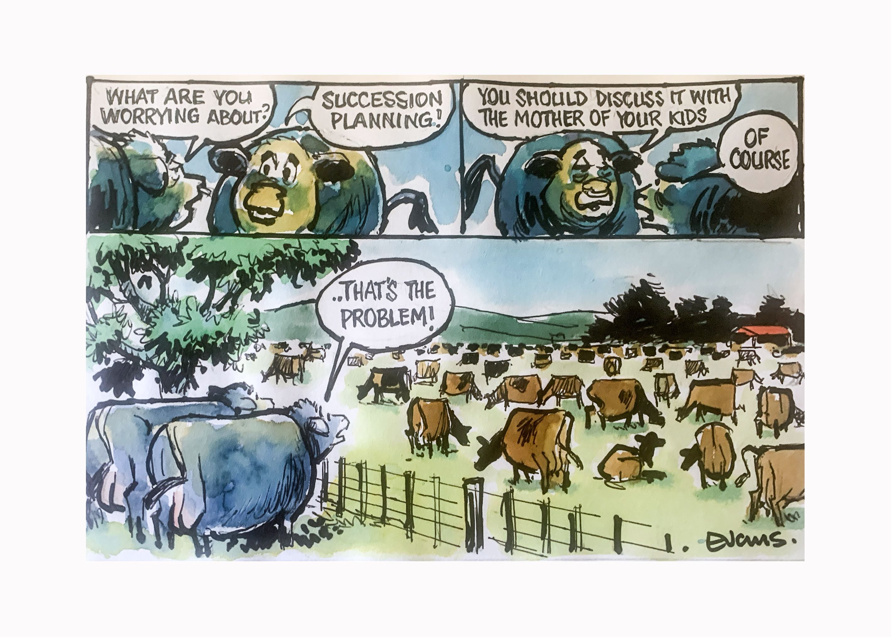 Succession Planning Comic