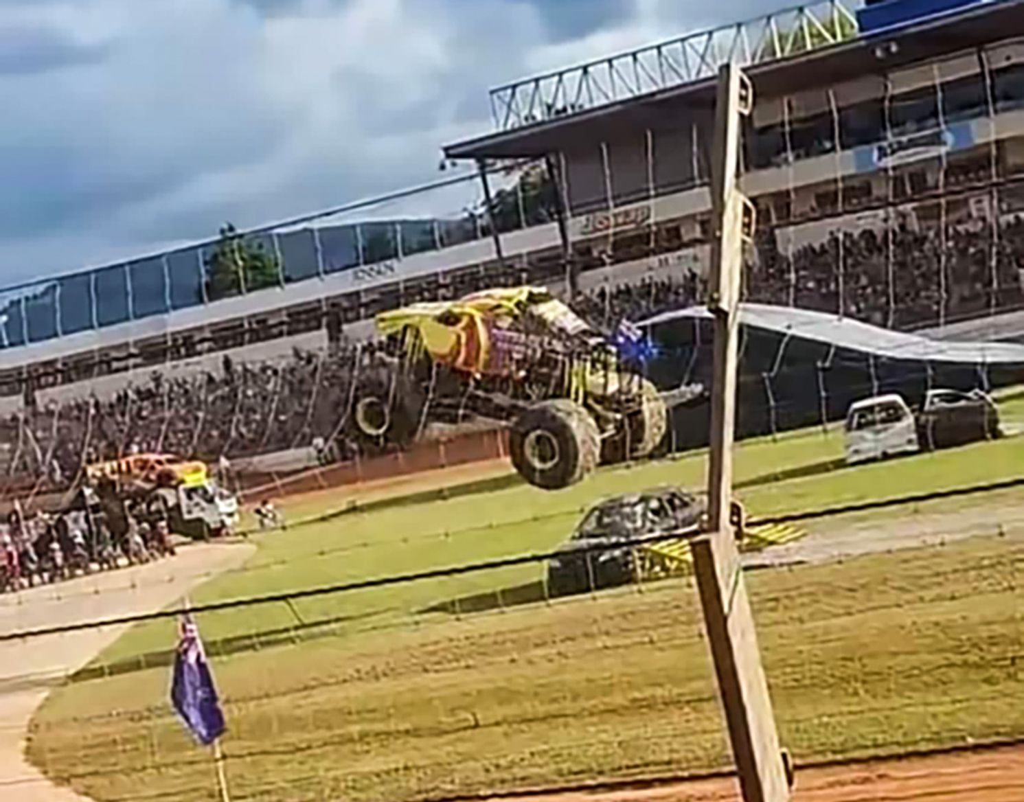 Monster Truck Crash In Mexico