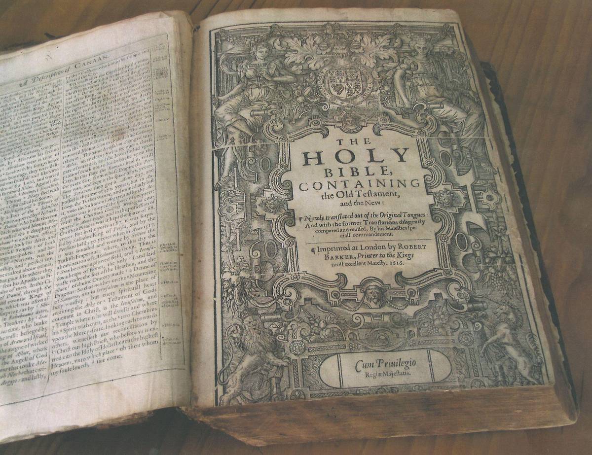 400-year-old bible found in Palmerston North cupboard - NZ Herald