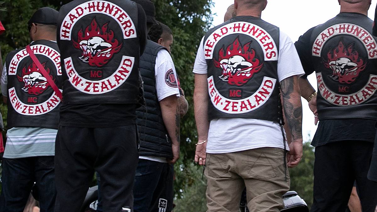 Large gang member funeral procession to honour Auckland Head Hunter ...