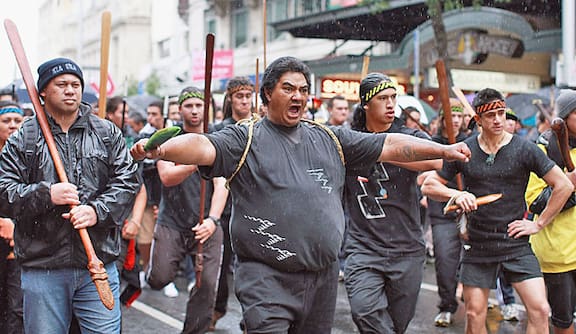 Auckland Super City hikoi protest - NZ Herald