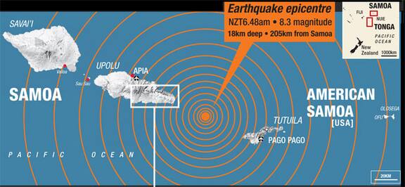 Samoan tsunami explained - World News - NZ Herald
