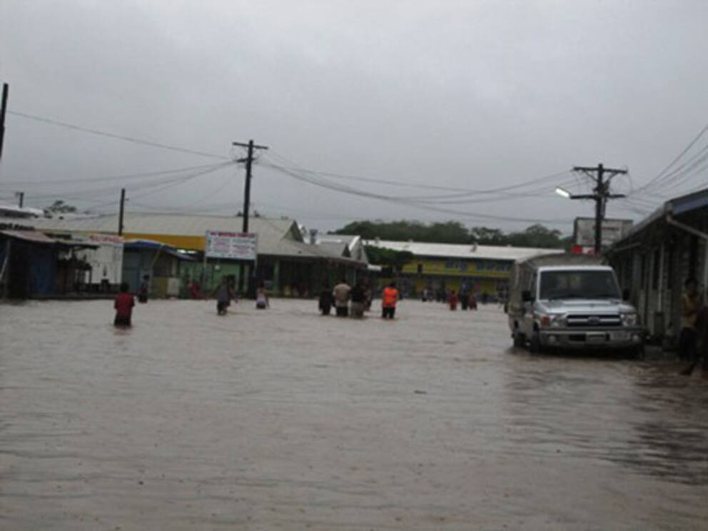 Flooding hits Samoa after heavy rain - NZ Herald