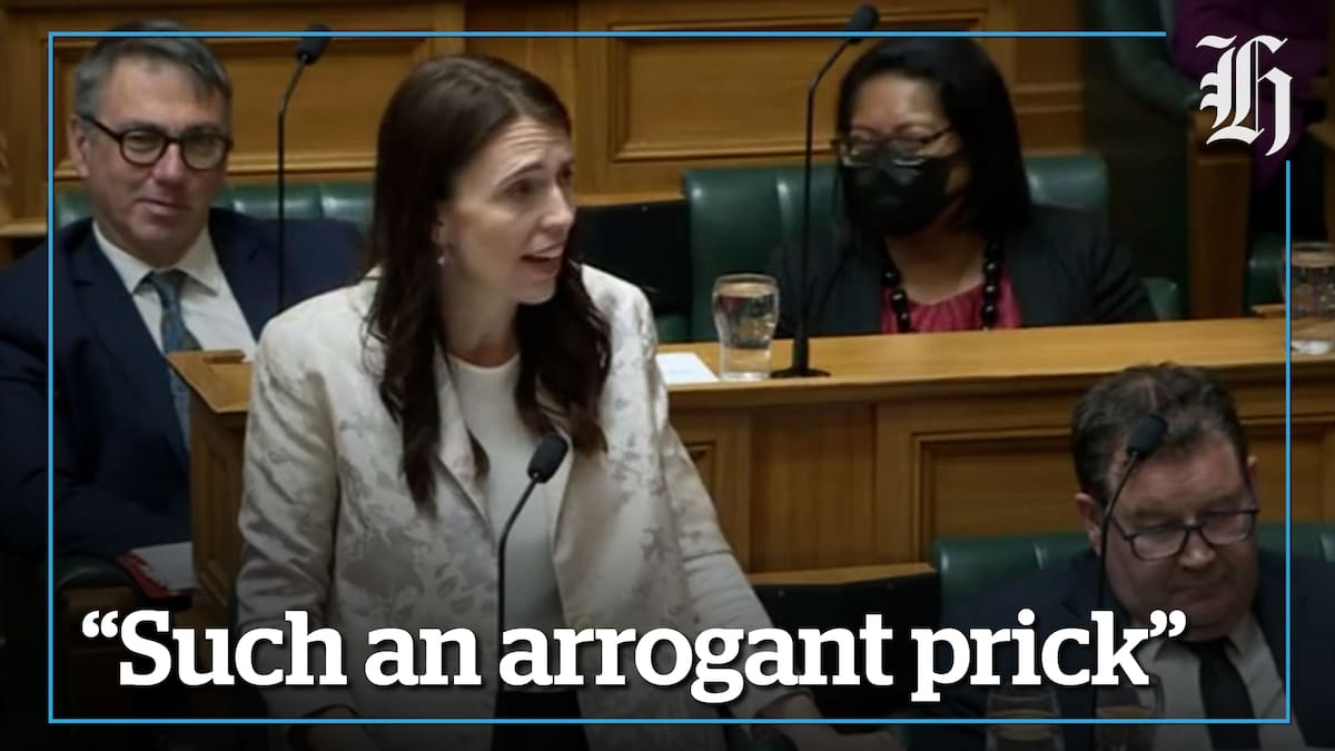 ‘Such an arrogant prick’- Ardern heard remarking about David Seymour ... ‘Such an arrogant prick’- Ardern heard remarking about David Seymour ...